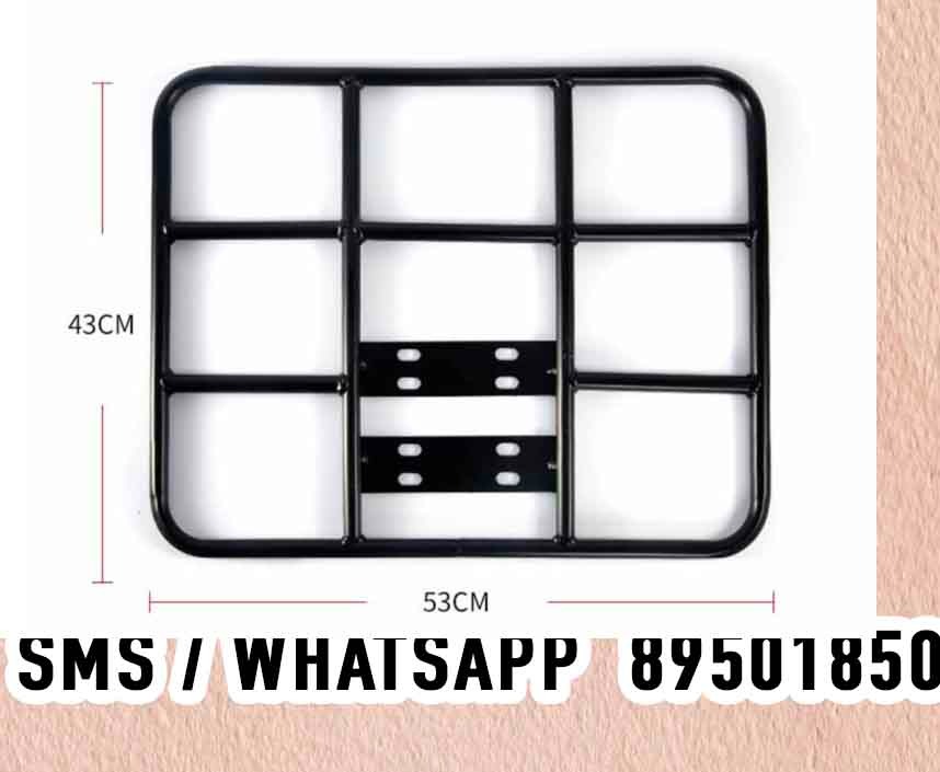 Fit all size Foodpanda / Deliveroo / Grabfood Rider Back rack Metal ...