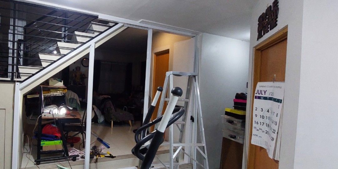 Fixed glass using sobc, Furniture & Home Living, Home Decor, Curtains ...