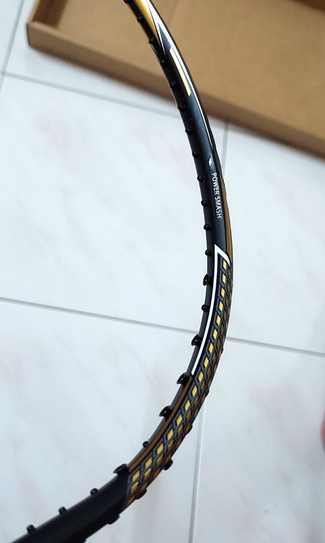 F.P TJ Power Smash (4u) badminton racket, Sports Equipment, Sports ...