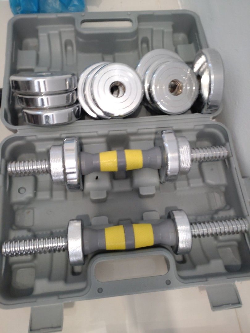 Flexible Dumbbell Set, Sports Equipment, Exercise & Fitness, Weights ...