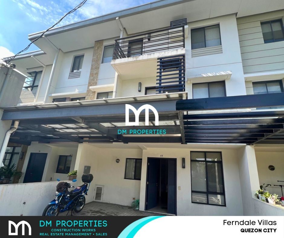 For Sale: 3-Storey Townhouse in Ferndale Villas, Brgy. Pasong Tamo ...