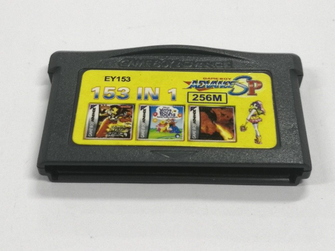 Gameboy Advance multi game 153 in 1, Video Gaming, Video Games ...