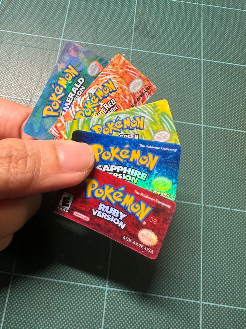 Gba Gameboy stickers reproduction on Carousell