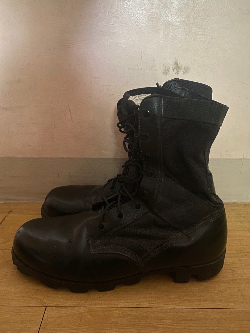 GIBSON COMBAT BOOTS - ROTC, Men's Fashion, Footwear, Boots on Carousell