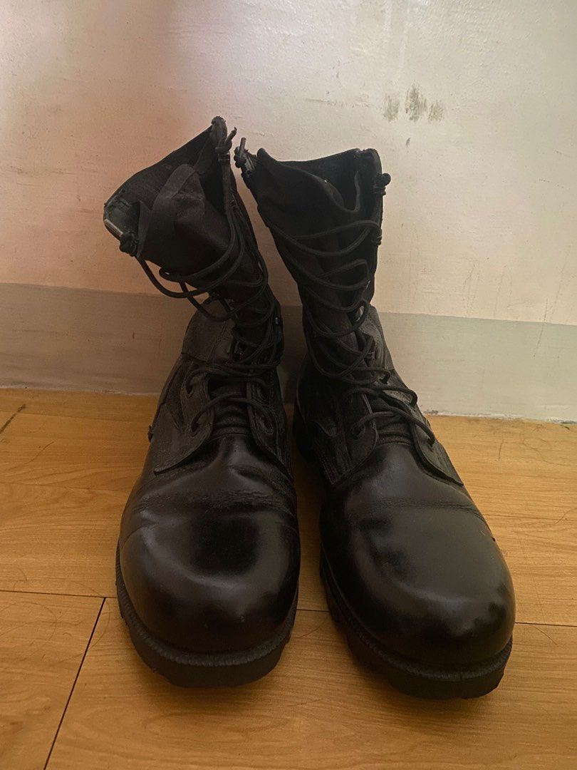 GIBSON COMBAT BOOTS - ROTC, Men's Fashion, Footwear, Boots on Carousell
