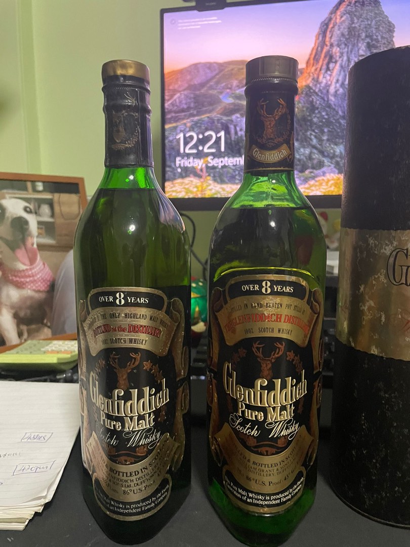 Glenfiddich Pure Malt Scotch Whisky 750Ml, Food & Drinks, Alcoholic Beverages on Carousell