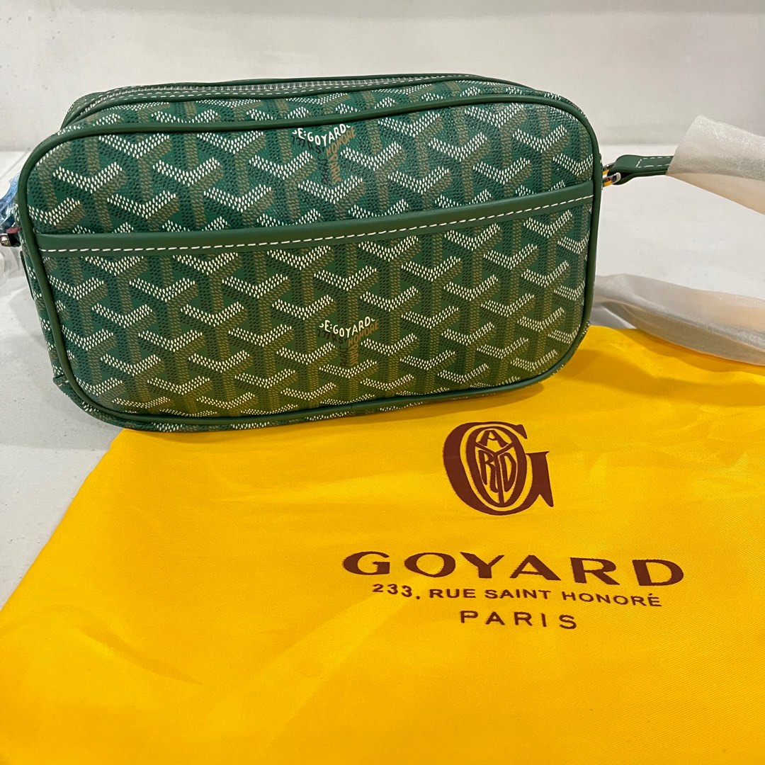 Goyard Vert Camera Bag Crossbody Bag in Green on Carousell