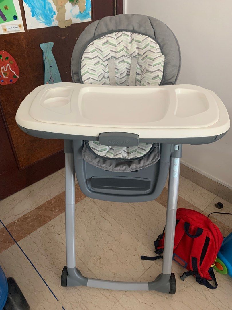 Graco Table2Table 7in1 high chair system, Babies & Kids, Baby Nursery ...