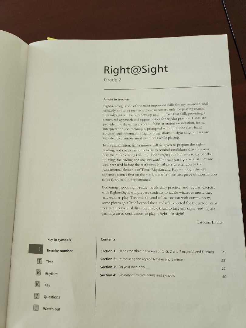 Grade 2 Piano Right@Sight sightreading, Hobbies & Toys, Music & Media ...