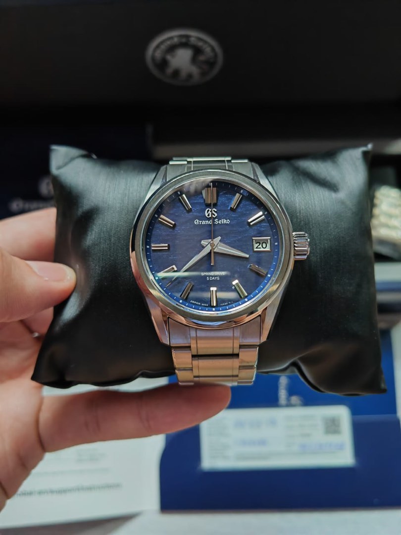 Grand Seiko SLGA019 Titanium, Luxury, Watches on Carousell