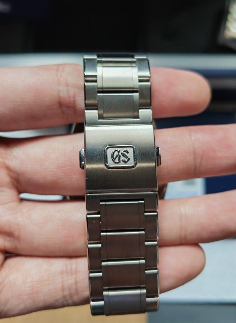 Grand Seiko SLGA019 Titanium, Luxury, Watches on Carousell