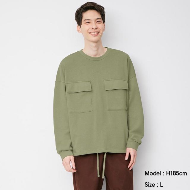 GU - Sweater, Men's Fashion, Activewear on Carousell