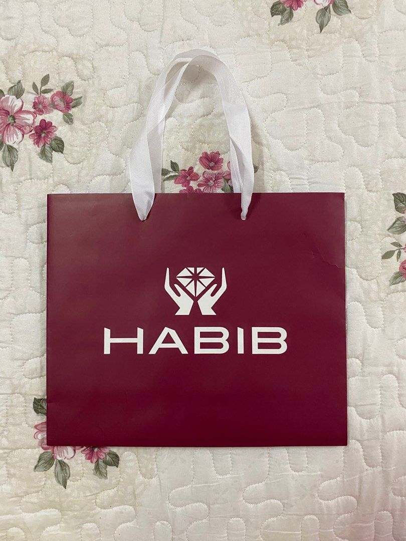 Habib Jewels Paper Bag, Luxury, Accessories on Carousell