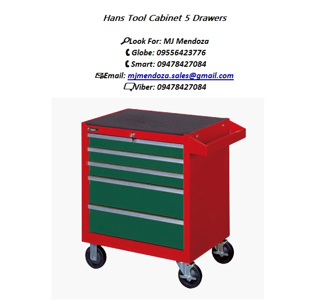 Hans Tool Cabinet 5 Drawers on Carousell