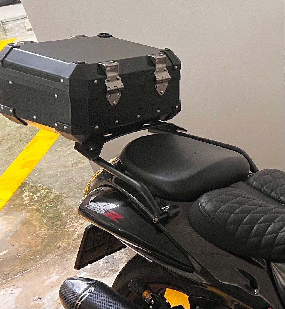 Hayabusa rear rack and box europe import-price lowered , Motorcycles ...