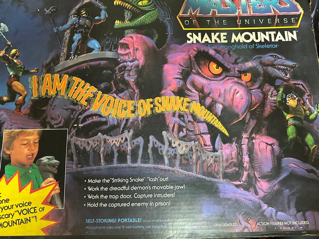 He Man Snake Mountain, Hobbies & Toys, Memorabilia & Collectibles ...