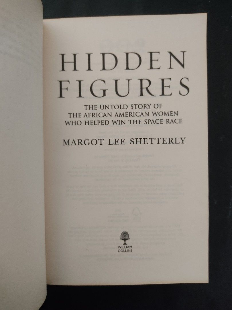 Hidden Figures by Margot Lee Shetterly on Carousell