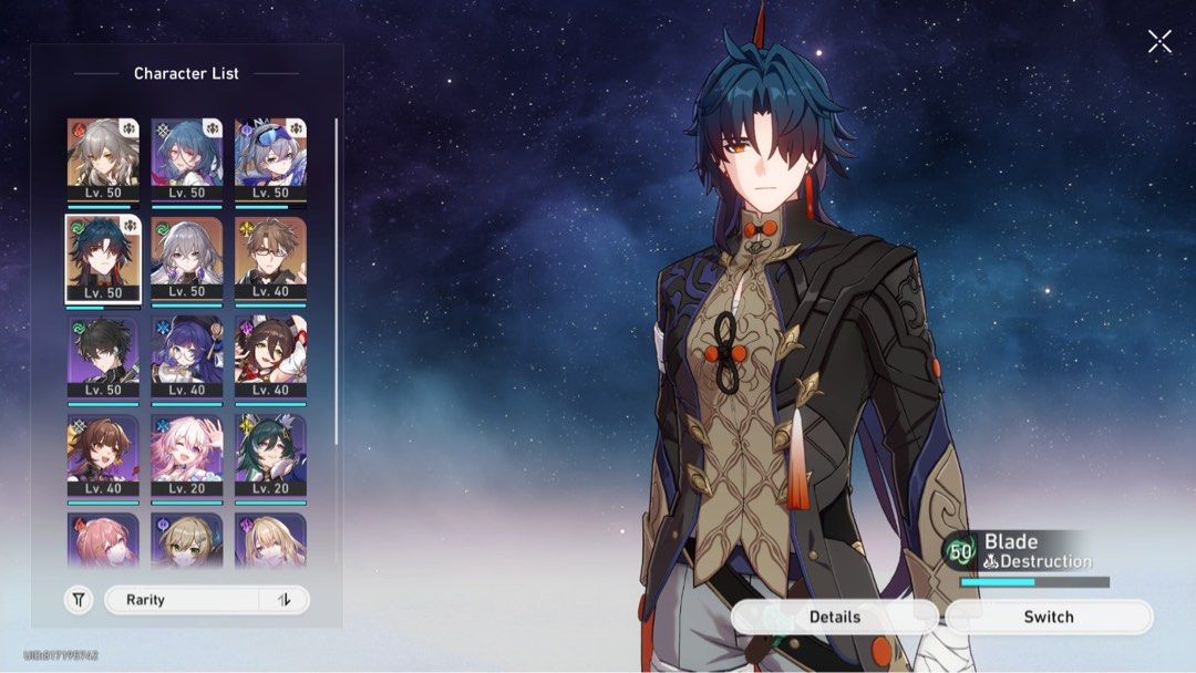 Honkai Star Rail Blade SW Bronya Midgame Account, Video Gaming, Gaming ...