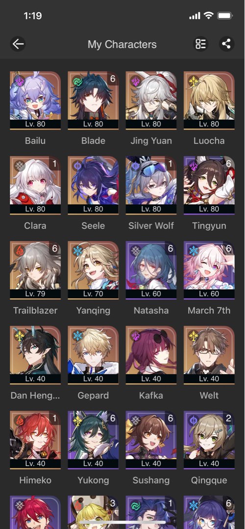 Honkai star rail End game E6S2 blade full limited account!, Video Gaming, Gaming Accessories ...