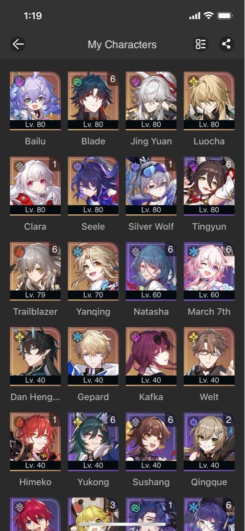 Honkai star rail End game E6S2 blade full limited account!, Video Gaming, Gaming Accessories ...