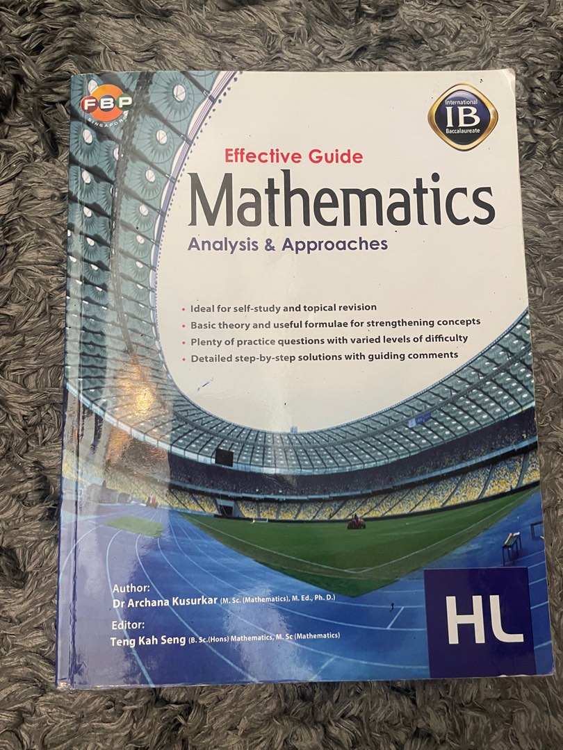 IB MAA HL Effective Guide Question Book, Hobbies & Toys, Books ...