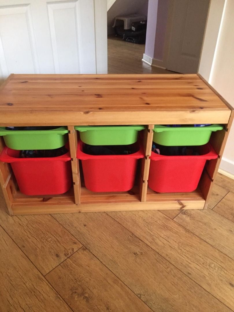 Ikea Trofast storage unit with 6 drawers, Furniture & Home Living ...