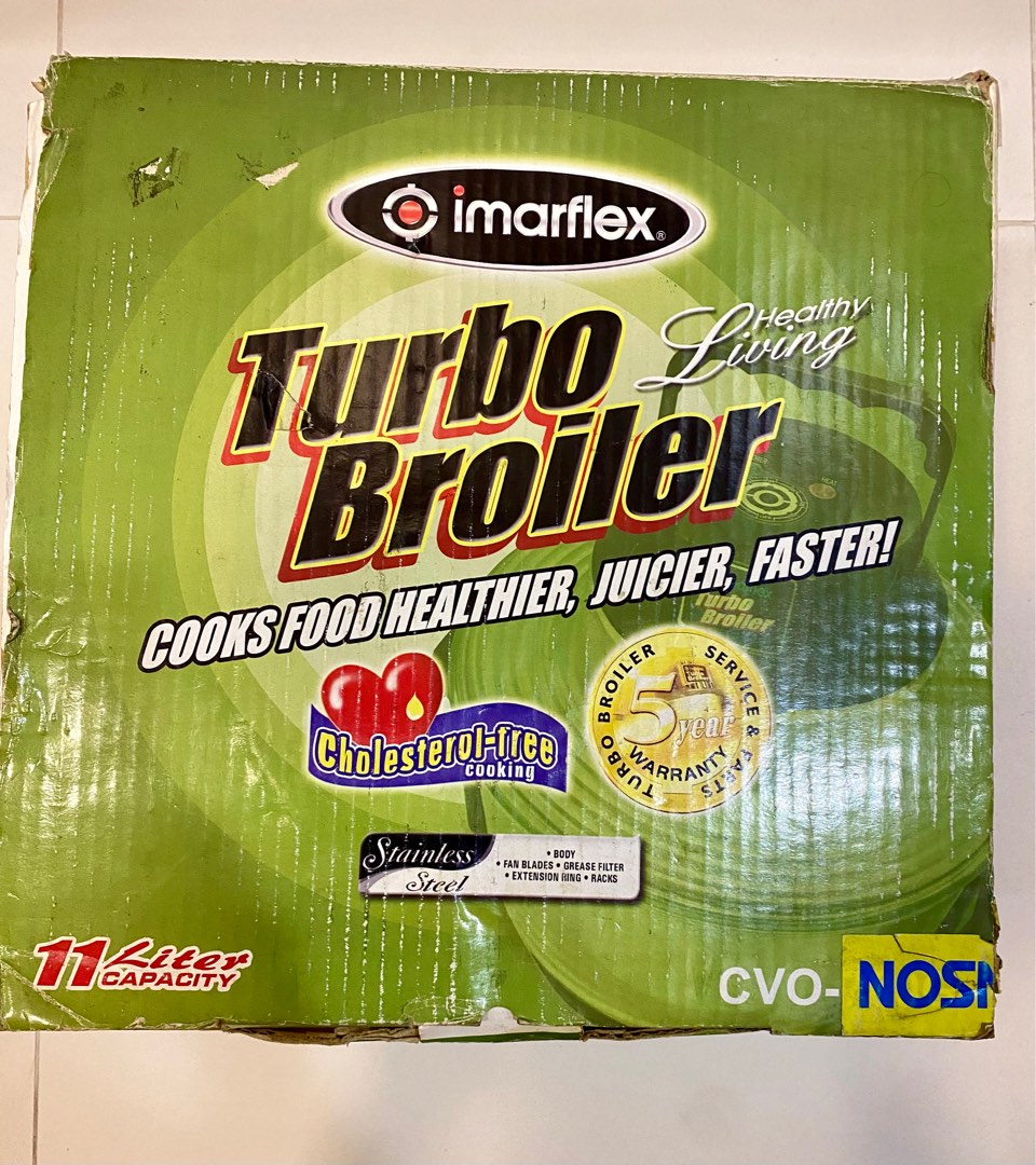 Imarflex Brand Turbo Broiler , Furniture & Home Living, Kitchenware ...