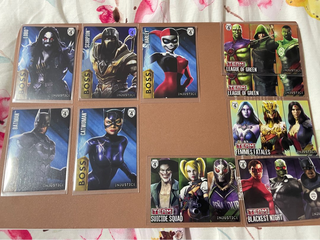 Injustice Series 4 Cards, Hobbies & Toys, Memorabilia & Collectibles ...