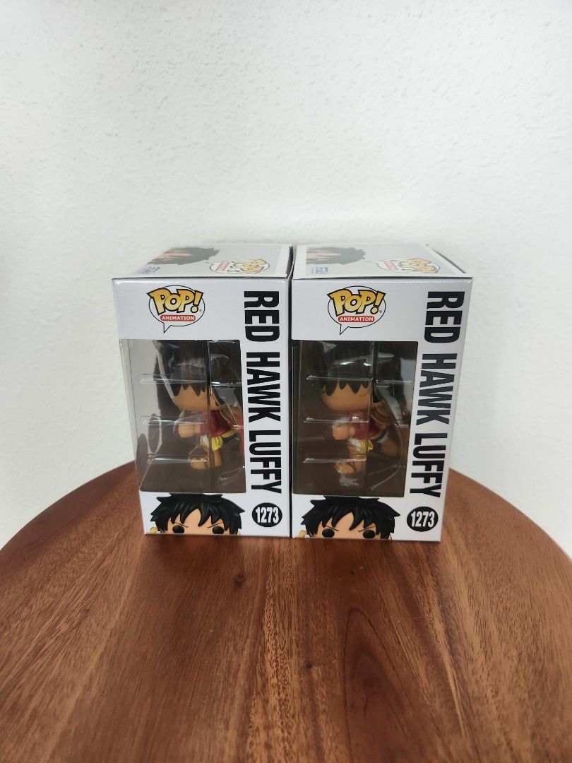 [INSTOCK] One Piece: Luffy (Red Hawk) Glow Chase + Common Funko Pop ...