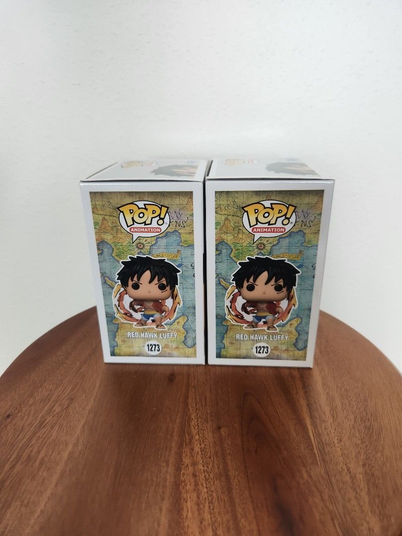 [INSTOCK] One Piece: Luffy (Red Hawk) Glow Chase + Common Funko Pop ...