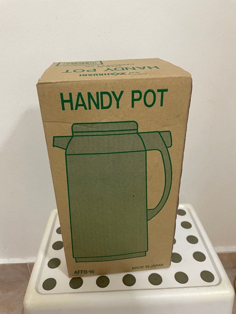 [Japan] Zojirushi Handy Pot Glass Lined 1.0L / 1.3L / 1.55L Flask ...