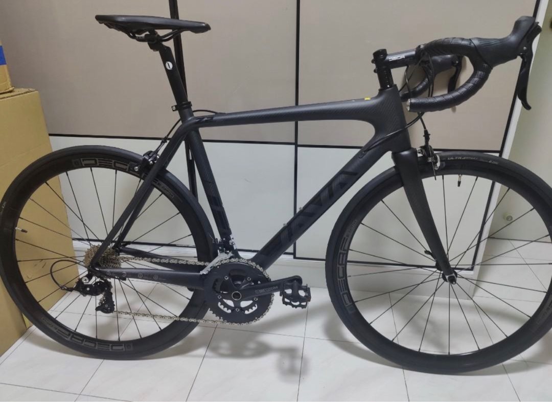 JAVA Z2 full carbon 18 inches frame road bike, Sports Equipment ...