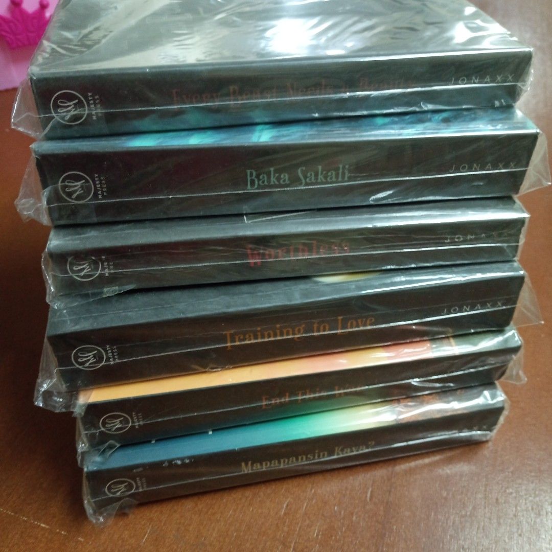 RUSH SALE JONAXX BOOKS SET Worthless, ABS, End this war, EBNAB ...