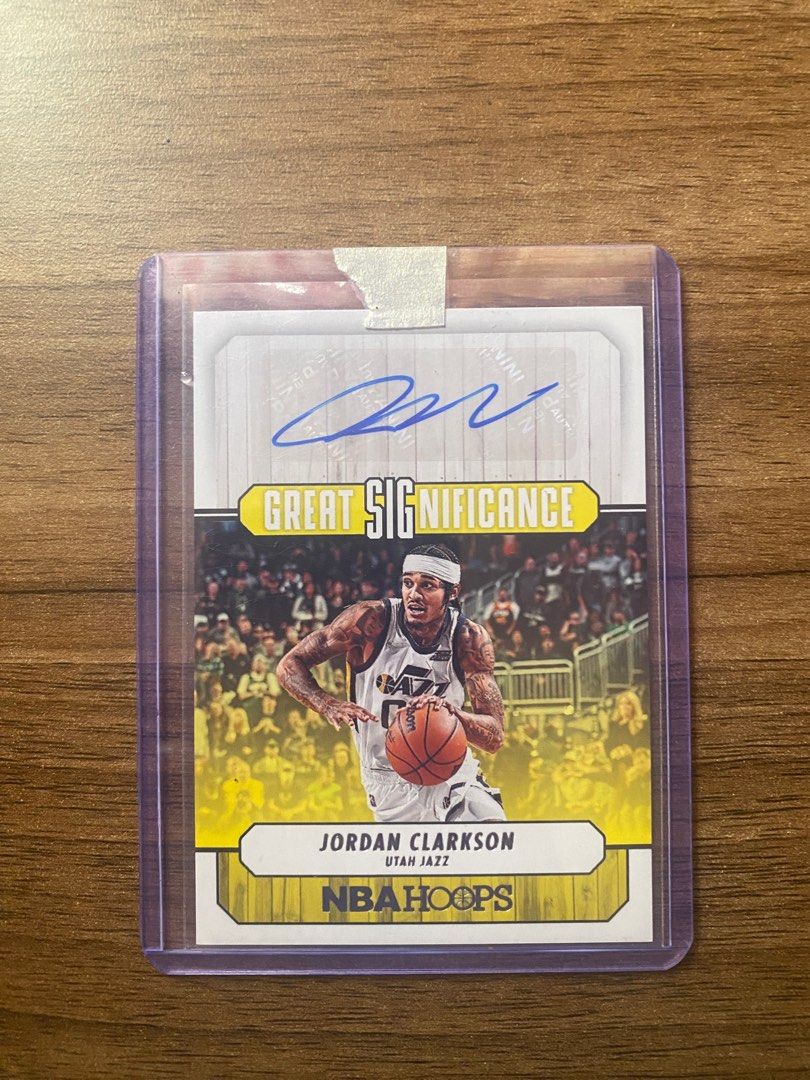 Jordan Clarkson Autograph card on Carousell