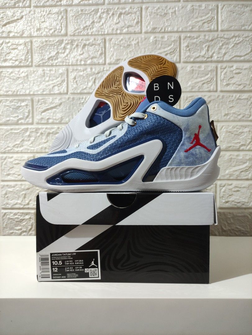 Jordan Tatum 1 Denim on Carousell