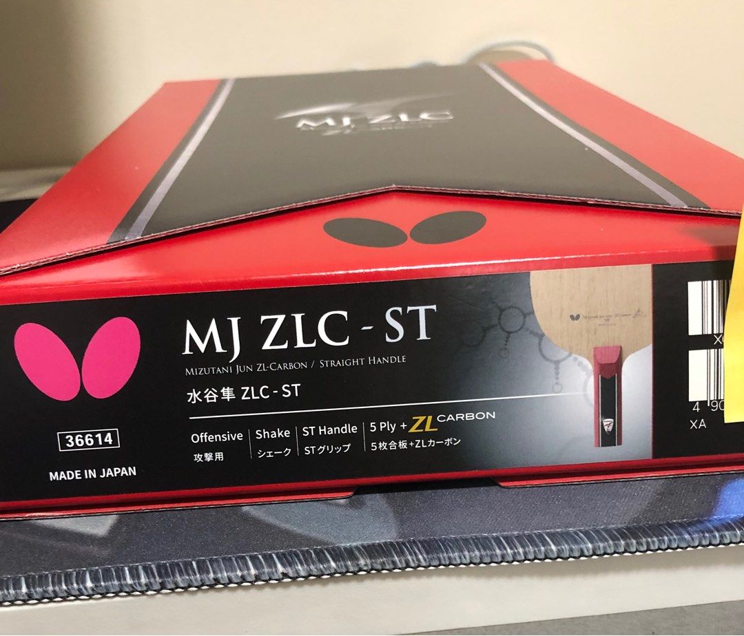 Jun Mizutani ZLC Table Tennis Racket, Sports Equipment, Other Sports ...