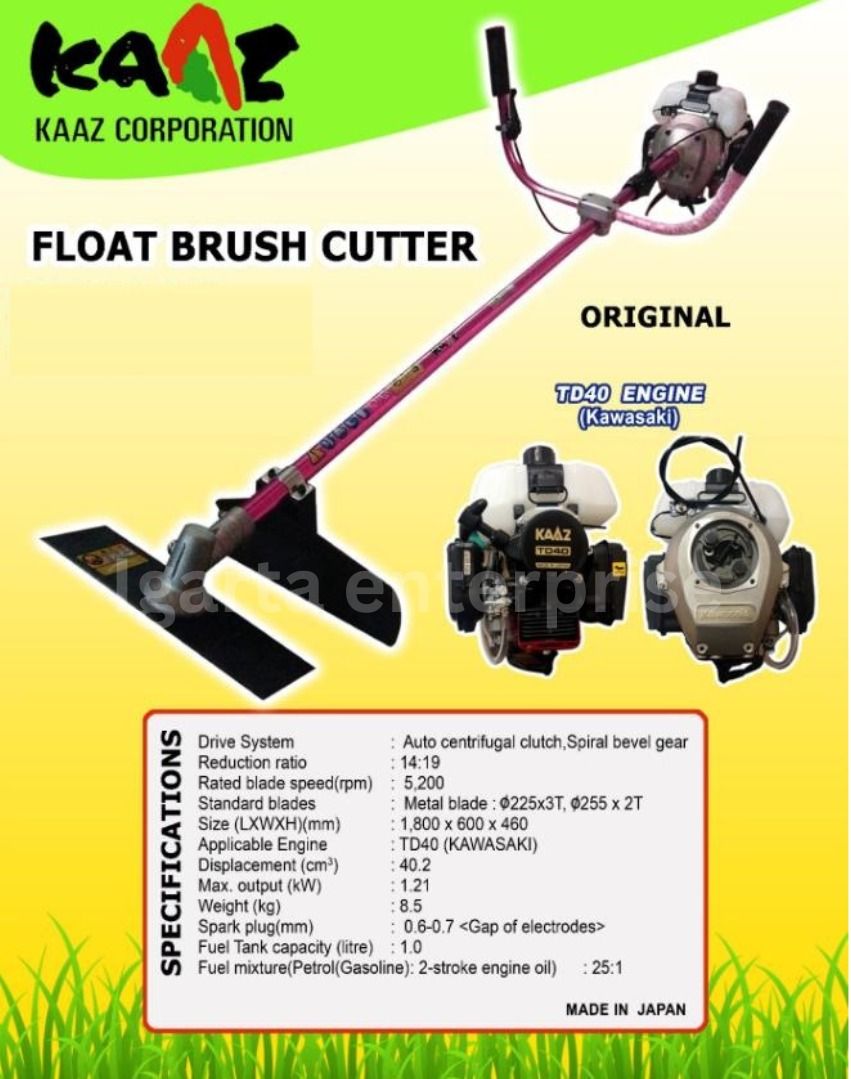 Kawasaki Kaaz TD40 Grass cutter, Commercial & Industrial, Construction ...