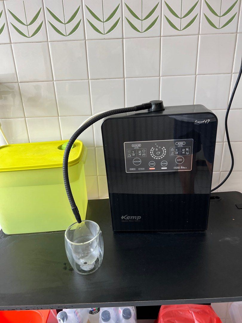 Kemp Smart i7 Alkaline Ionized & Hydrogen Water, TV & Home Appliances ...