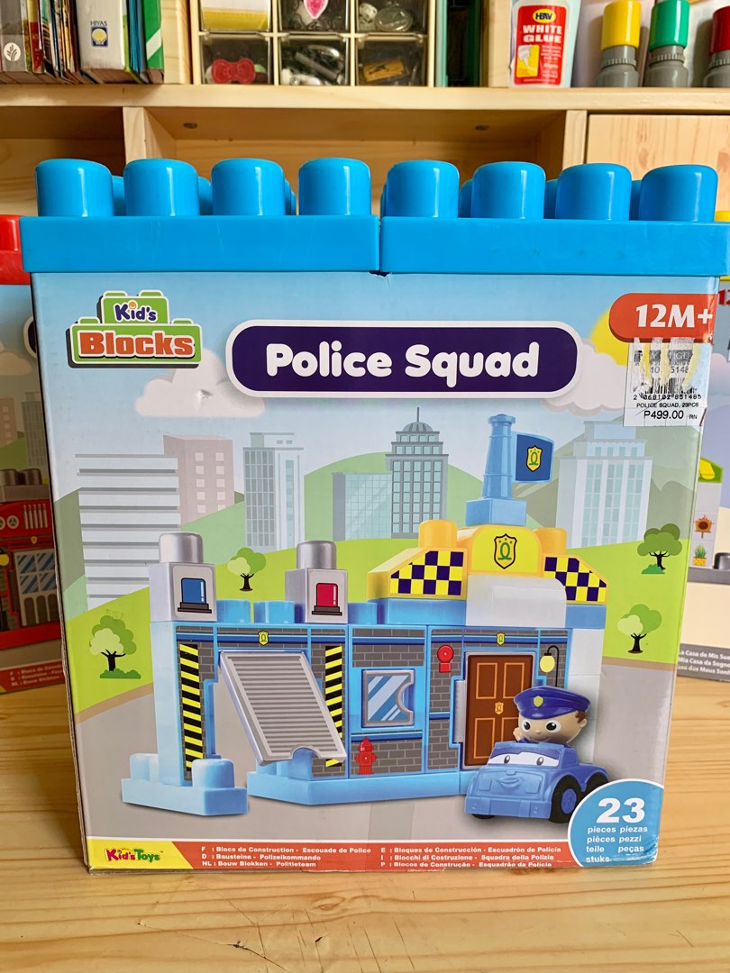 Kid's Blocks Police Squad, Hobbies & Toys, Toys & Games on Carousell