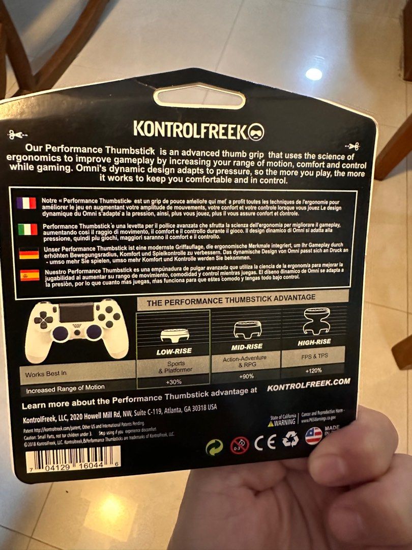 KontrolFreek Omni for Playstation 4 (PS4) and Playstation 5 (PS5 ...