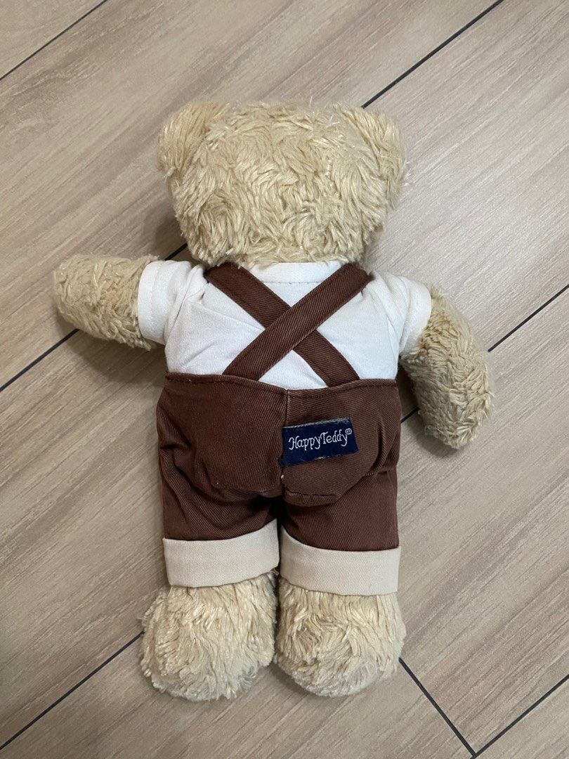 Korean teddy bear plush toy, Hobbies & Toys, Toys & Games on Carousell