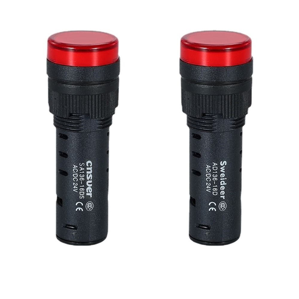 LED Indicator Light 12v 24v 220v 380v Red Green Yellow Blue Signal ...