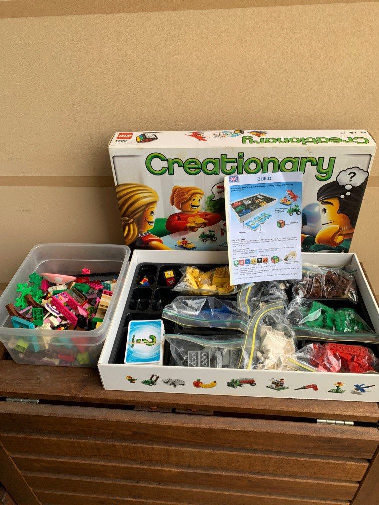 Lego Creationary board game, Hobbies & Toys, Toys & Games on Carousell
