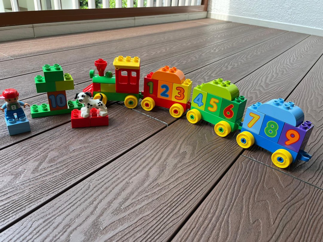Lego Duplo 10558 Number Train, Hobbies & Toys, Toys & Games on Carousell