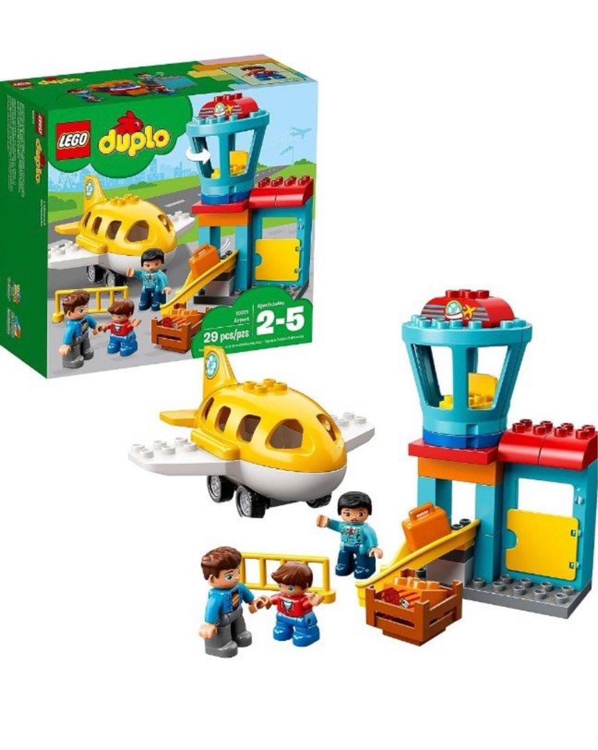 Lego Duplo town airport plane, Hobbies & Toys, Toys & Games on Carousell