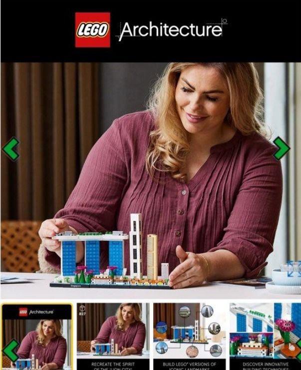 LEGO, MBS Singapore skyline, Hobbies & Toys, Toys & Games on Carousell