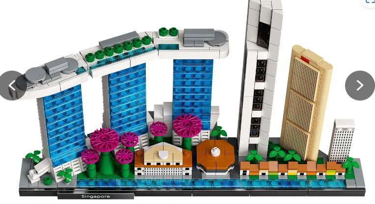 LEGO, MBS Singapore skyline, Hobbies & Toys, Toys & Games on Carousell