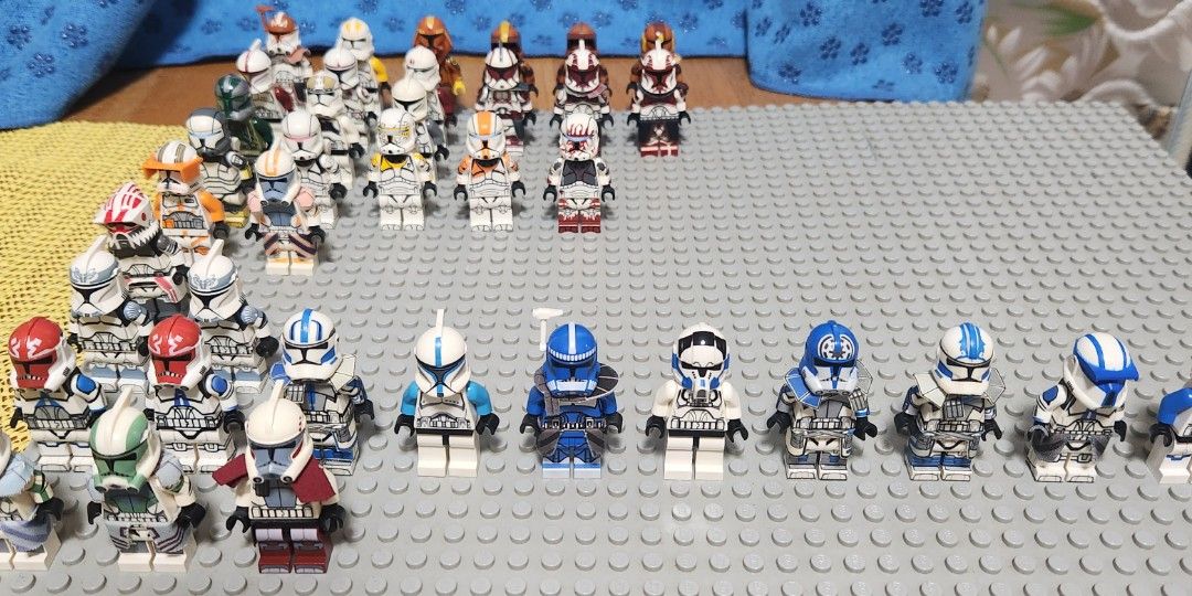 Lego Star Wars Special Clones n Commanders. (Minifigs), Hobbies & Toys ...