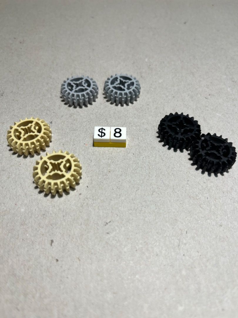 Lego Technic Gear Tooth Parts, 興趣及遊戲, 玩具 & 遊戲類 - Carousell
