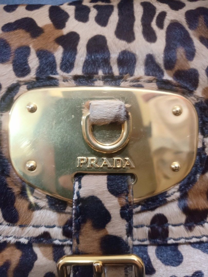 Leopard Prada Original, Luxury, Bags & Wallets on Carousell